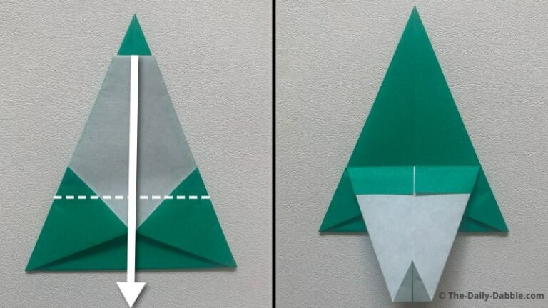 How to Make an Easy Origami Tree | The Daily Dabble